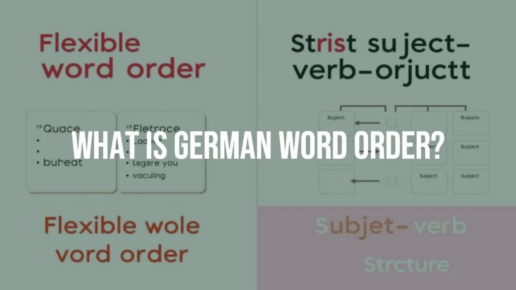 What Is German Word Order? - whysogermany.com