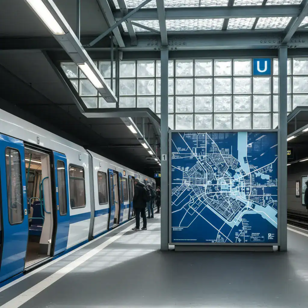 Munich Subway Line Reveals Most Affordable Rents in New City Map ...